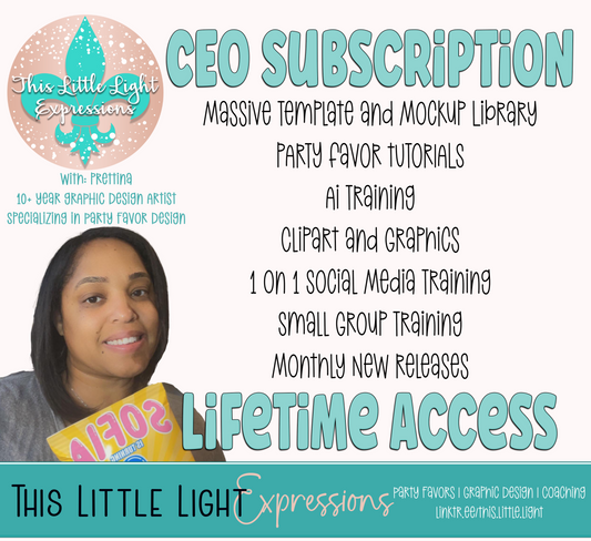 CEO Subscription Life Time Access| Party Favor Business | FREE Tutoria ...